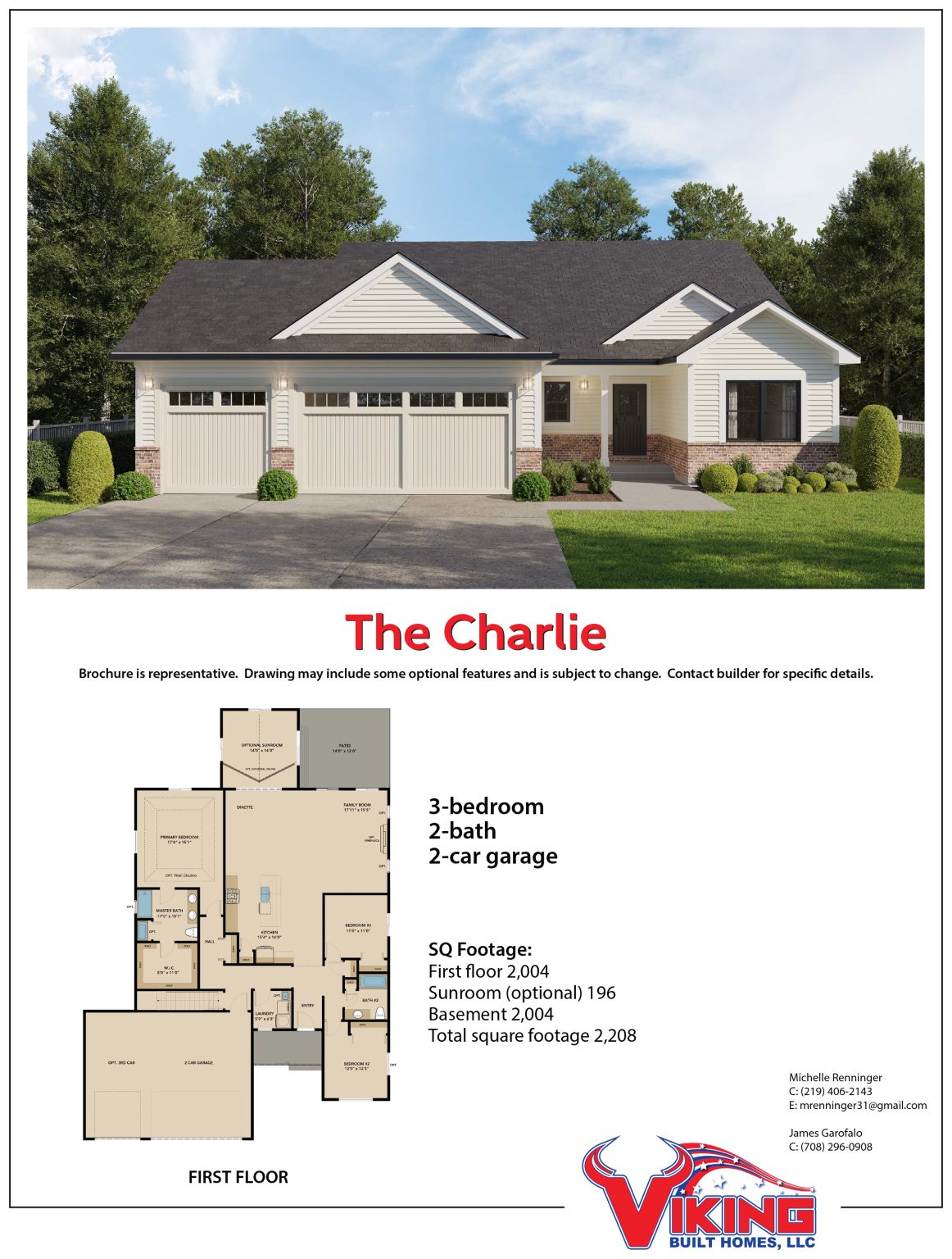 Charlie | Viking Built Homes, LLC NWI Home Builders